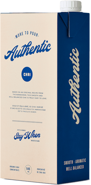 Organic Authentic Chai – Say When Beverages Inc.