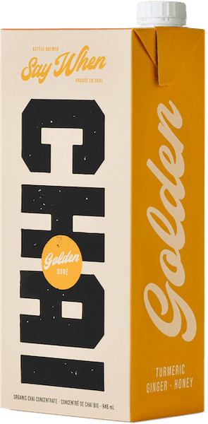 Organic Golden Chai – Say When Beverages Inc.